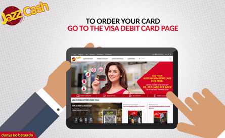 JazzCash VISA Debit Card - JazzCash