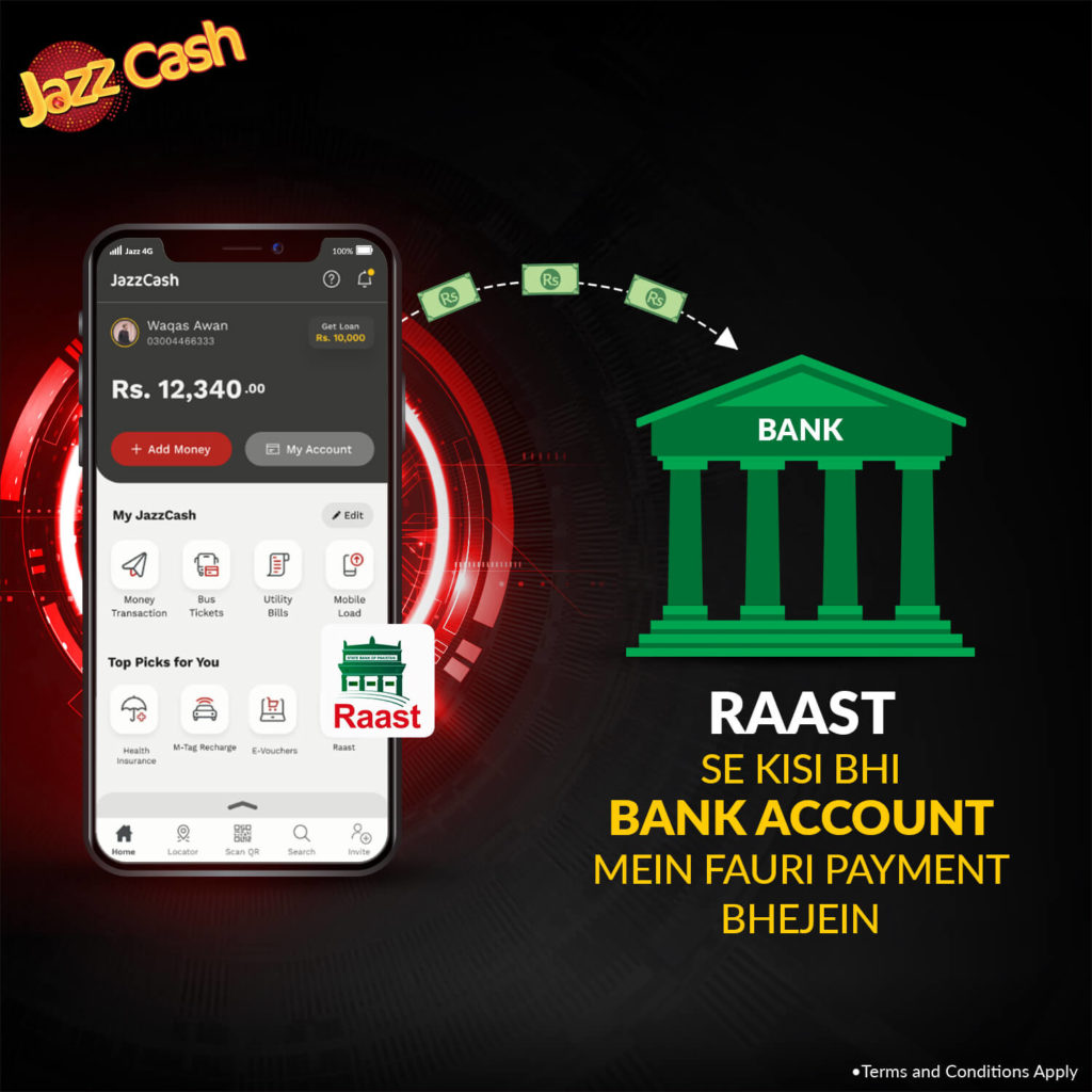 RAAST – Pakistan’s First Instant Payment System - JazzCash