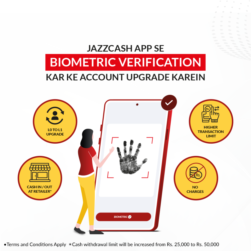 In-App Biometric Verification - JazzCash